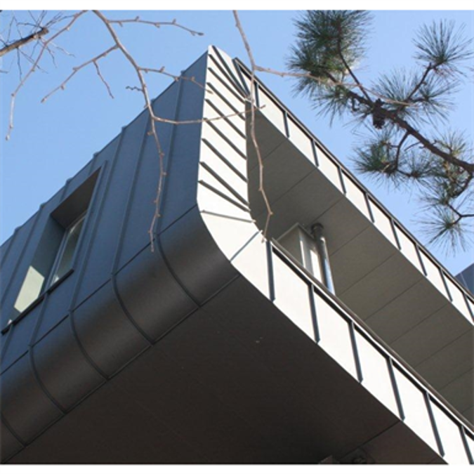 BIM objects - Free download! Angle seam cladding | BIMobject