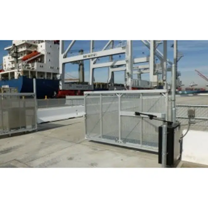 BIM objects - Free download! TYM-200-SW Swing Gate and Operator System ...