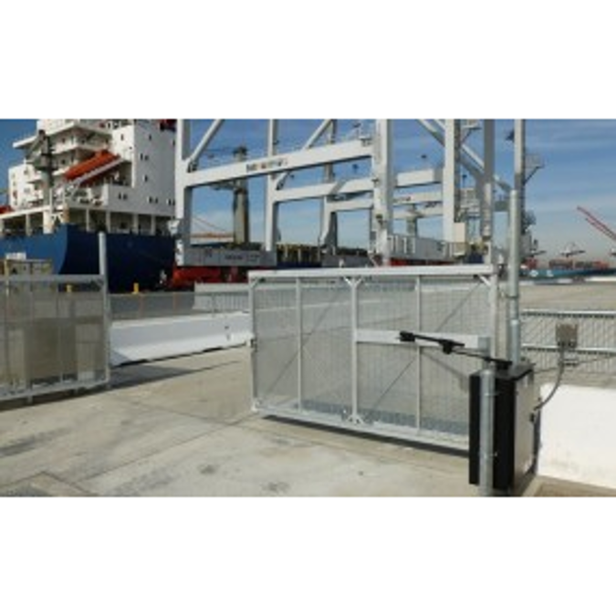 BIM objects - Free download! TYM-200-SW Swing Gate and Operator System ...