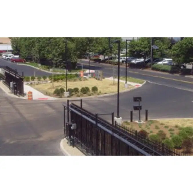 BIM objects - Free download! TYM VS2-1B Box Frame Cantilever Slide Gate ...