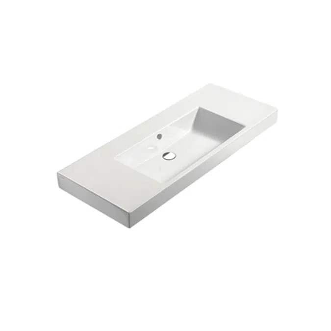 BIM objects - Free download! Zero Domino 125 Basin | BIMobject