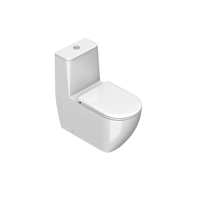 Obiekty BIM - Pobierz za darmo! Zero 70 One-Piece Close Coupled ...