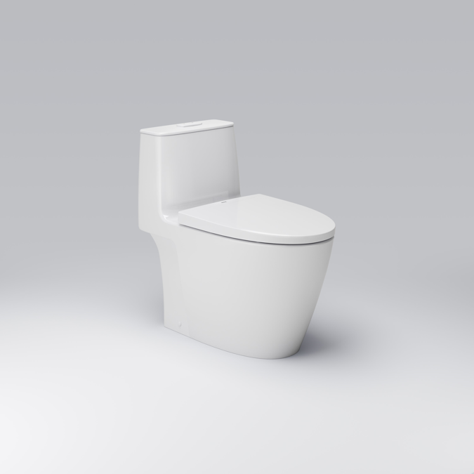 BIM objects - Free download! INAX S200 OP toilet single full set/CF-602 ...
