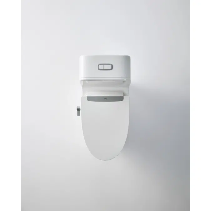 BIM objects - Free download! INAX S400 CC toilet with E-bidet C832H17 ...
