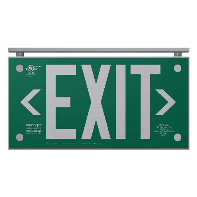 BIM objects - Free download! EXAL Series Architectural Luminescent Exit ...