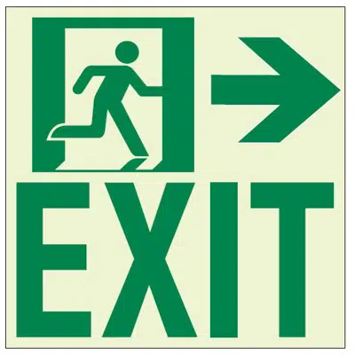 BIM objects - Free download! exit sign | BIMobject
