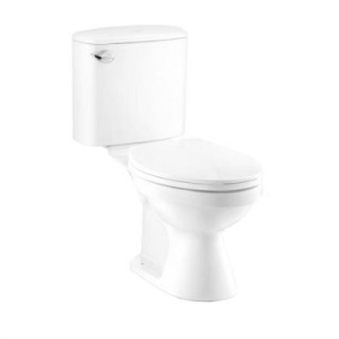 BIM objects - Free download! COTTO Two piece toilet BEN C13441 | BIMobject