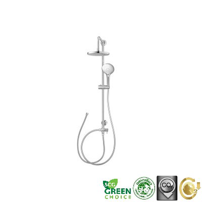 BIM objects - Free download! COTTO Hand Shower Set And Rain Shower ...