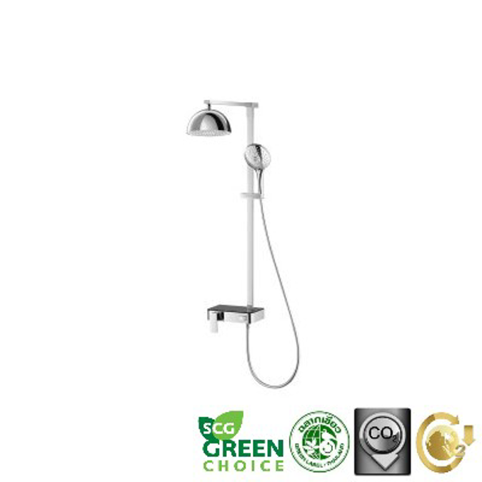 BIM objects - Free download! COTTO Exposed shower mixer faucet Switch ...