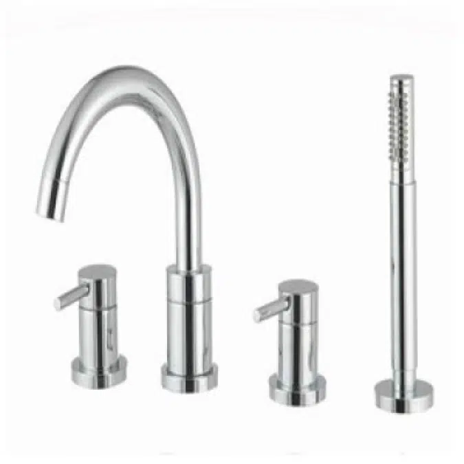 BIM objects - Free download! COTTO Exposed bath mixer faucet Anthony ...