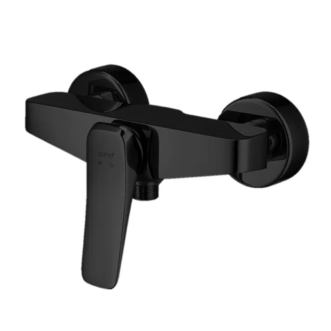 BIM objects - Free download! COTTO Basin Faucet CT2306A#BL-X-Posh ...