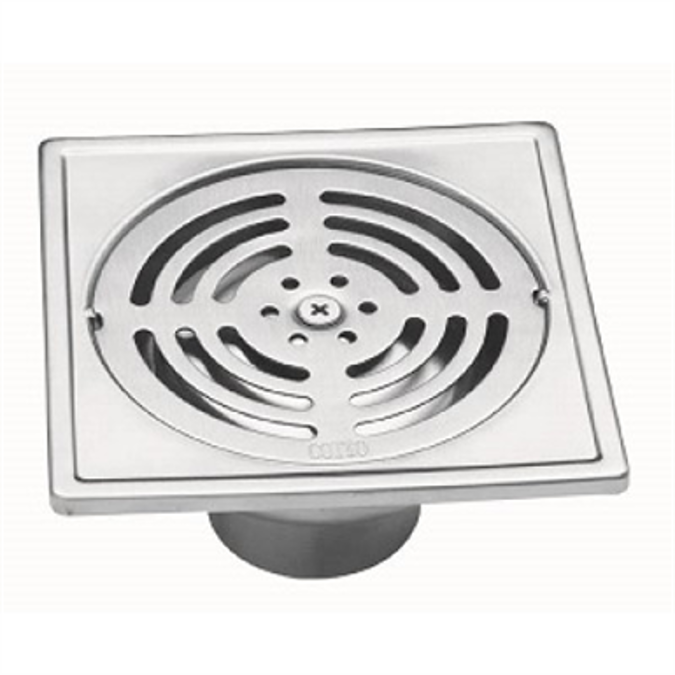 BIM objects - Free download! COTTO Floor drain square body CT640Z3P(HM ...