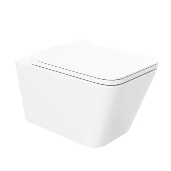 BIM objects - Free download! COTTO Wall Face toilet Simply Modish ...