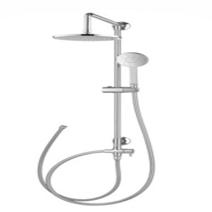 BIM objects - Free download! COTTO Hand Shower Set And Rain Shower ...