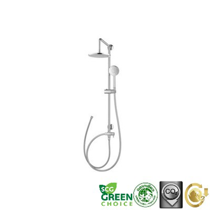BIM objects - Free download! COTTO Hand Shower Set And Rain Shower ...
