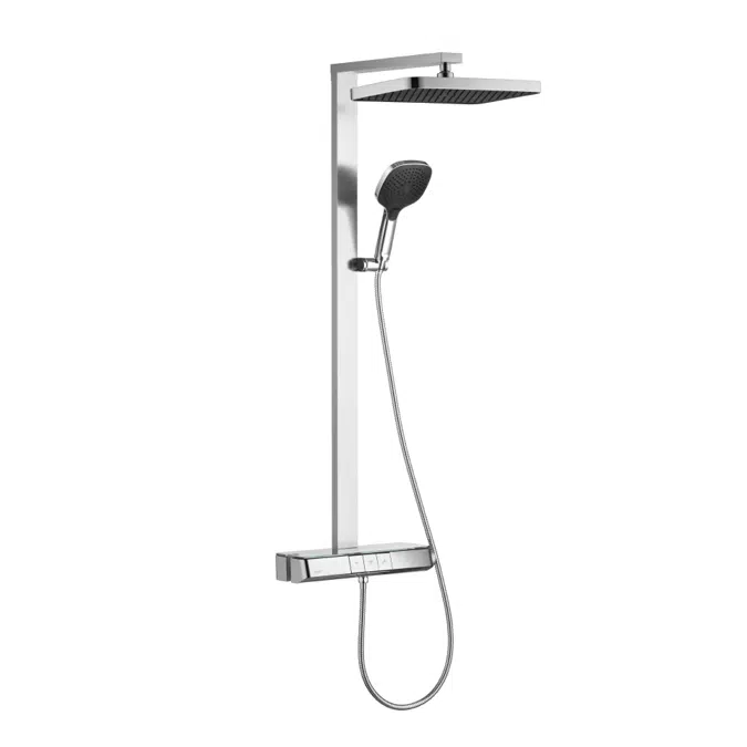 BIM objects - Free download! COTTO Thermostatic Shower System With 3 Fn ...