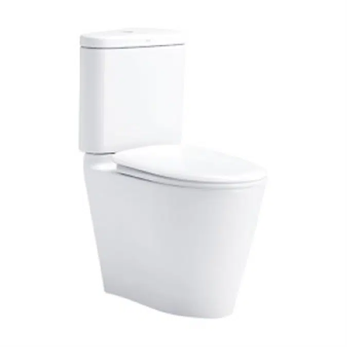 BIM objects - Free download! COTTO Two piece toilet Space Solution ...