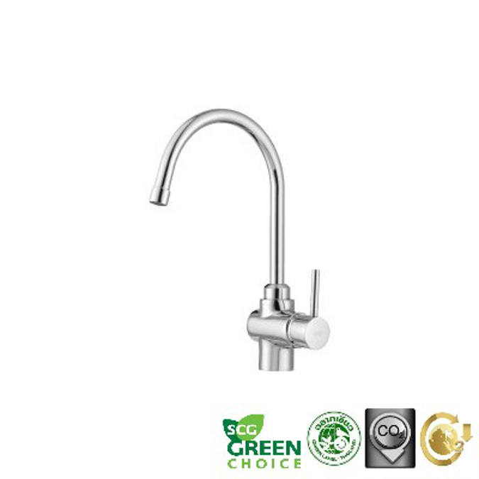 BIM objects - Free download! COTTO Kitchen faucet Anthony CT151A(HM ...