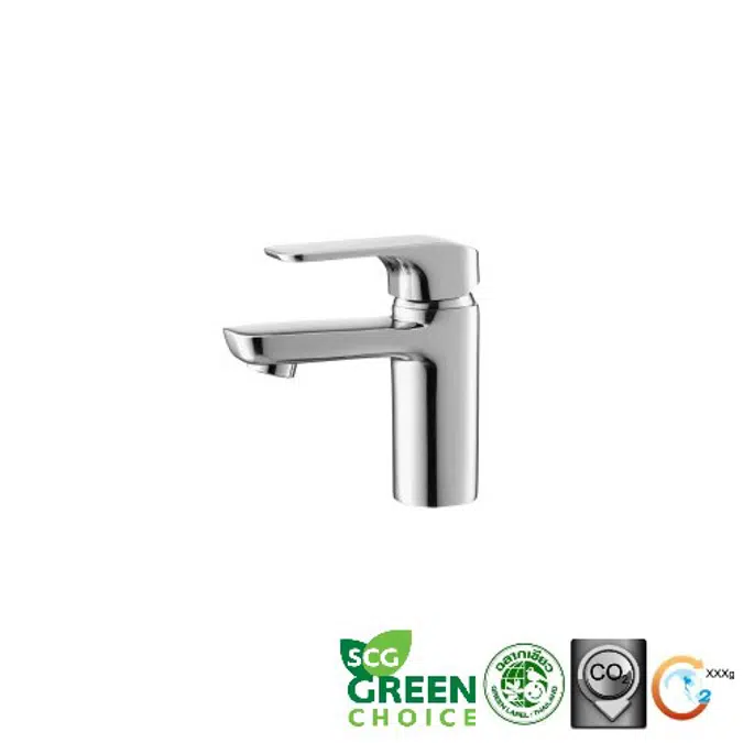 BIM objects - Free download! COTTO Basin faucet Scirocco CT1141A(HM ...