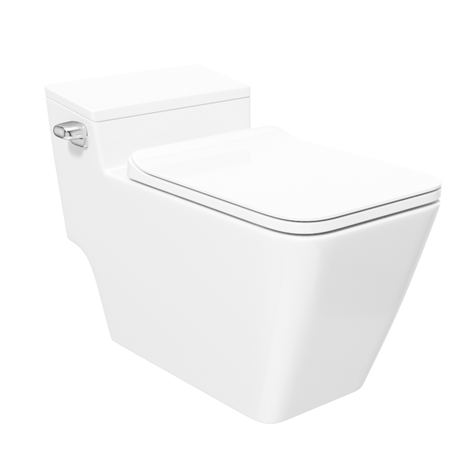 BIM objects - Free download! COTTO One piece toilet Simply Modish ...