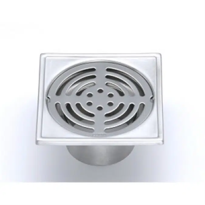 BIM objects - Free download! COTTO Floor drain square body CT640Z1PW(HM ...