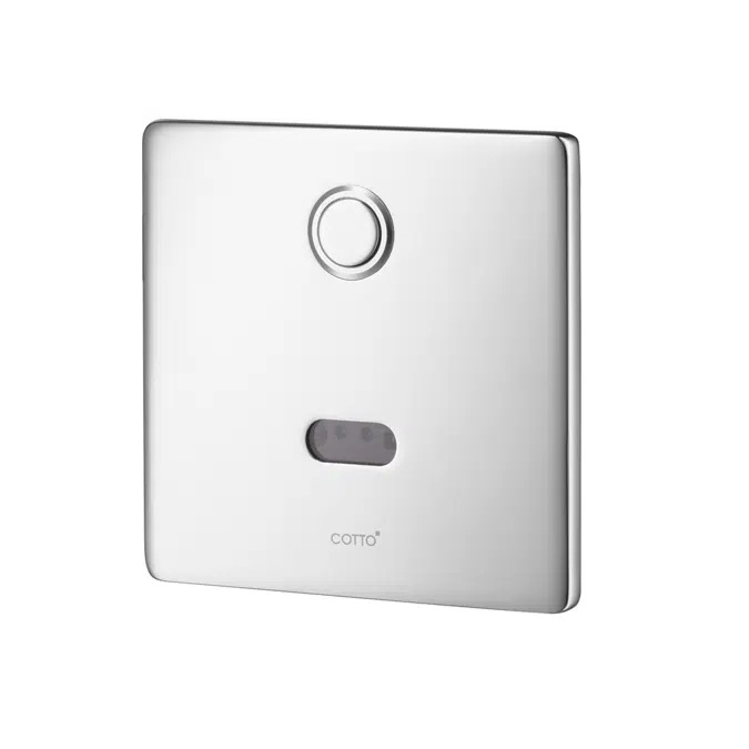 BIM objects - Free download! COTTO Automatic toilet flush valve CT488AC ...