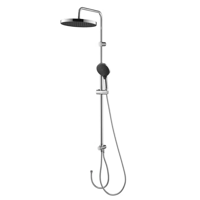 BIM objects - Free download! COTTO Rain Shower Set With 3 Function Hand ...