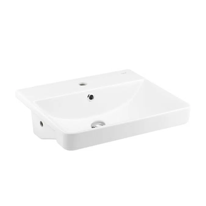 BIM objects - Free download! COTTO C022607 Simply Modish Semi Recessed ...