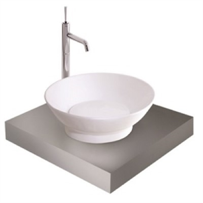 Objetos BIM - ¡Descarga gratis! COTTO Above counter basin Best C0013 ...
