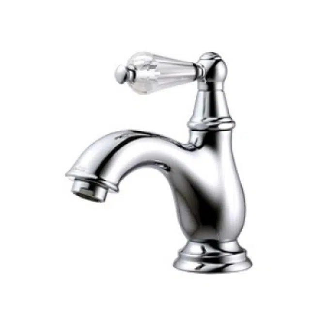 BIM objects - Free download! COTTO Basin faucet Classic Crystal ...