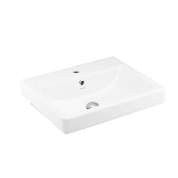 BIM objects - Free download! COTTO C01561 Viva wall hung basin | BIMobject