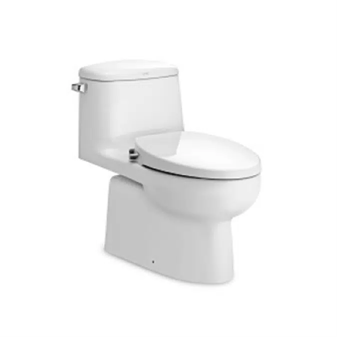 BIM objects - Free download! COTTO One piece toilet Priz C1141(CN1 ...