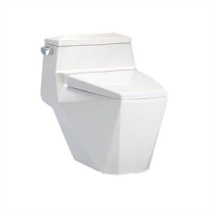 BIM objects - Free download! COTTO One piece toilet Glacier C10077 ...