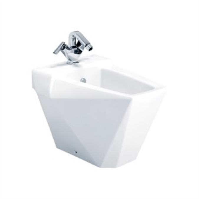 Objetos BIM - ¡Descarga gratis! COTTO Wall face bidet Glacier B30077 ...