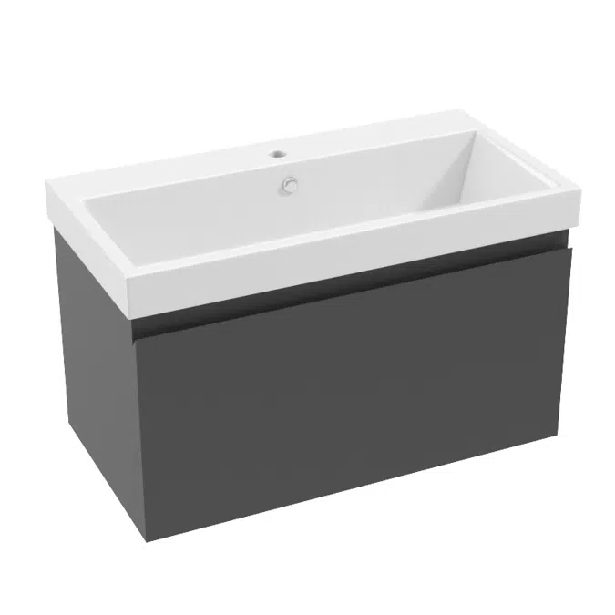 BIM objects - Free download! COTTO Hanging Cabinet V0903DG | BIMobject
