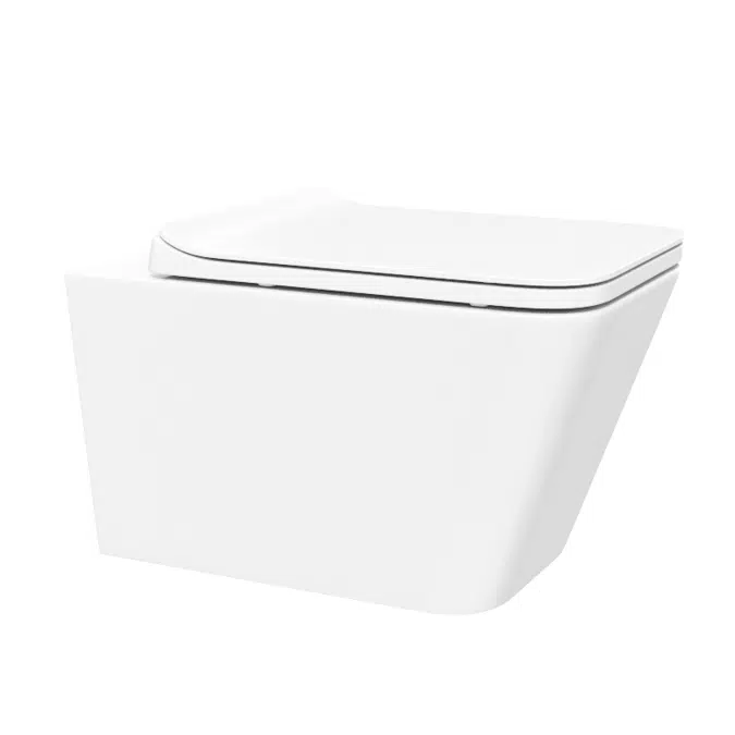 BIM objects - Free download! COTTO Wall Hung toilet Simply Modish ...
