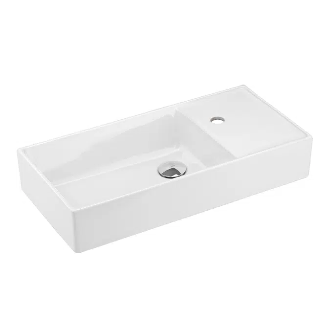 BIM objects - Free download! Sanitary Wash basins COTTO Float 60 ...
