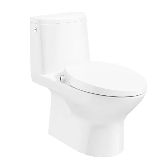 BIM objects - Free download! COTTO One piece toilet Micc Touchless ...