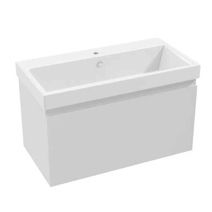 Objetos BIM - ¡Descarga gratis! COTTO Hanging Cabinet V0903WH | BIMobject