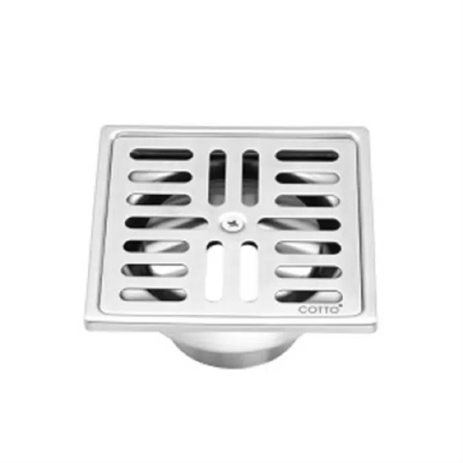 BIM objects - Free download! COTTO Floor drain square body CT697Z2P(HM ...