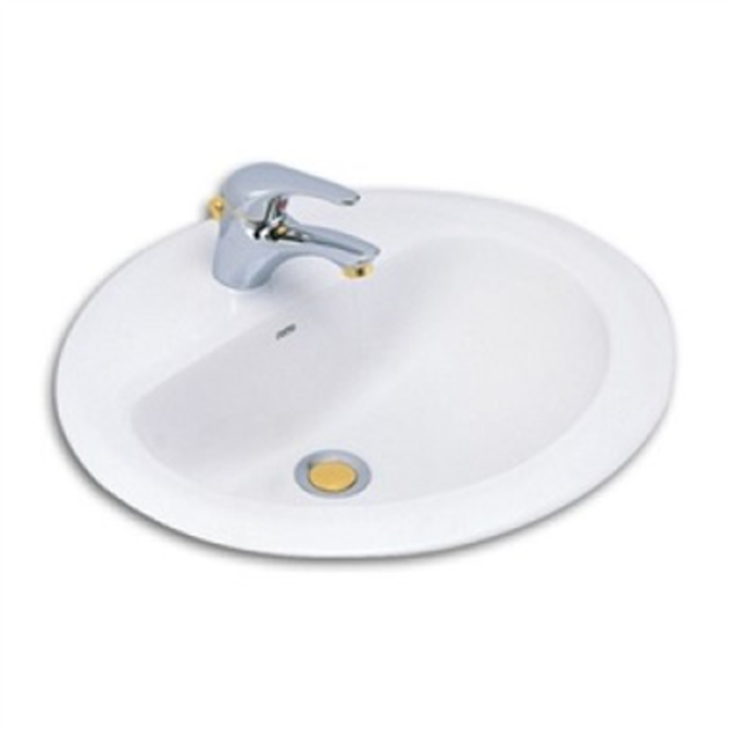 BIM objects - Free download! COTTO Counter top basin Jupiter C008 ...