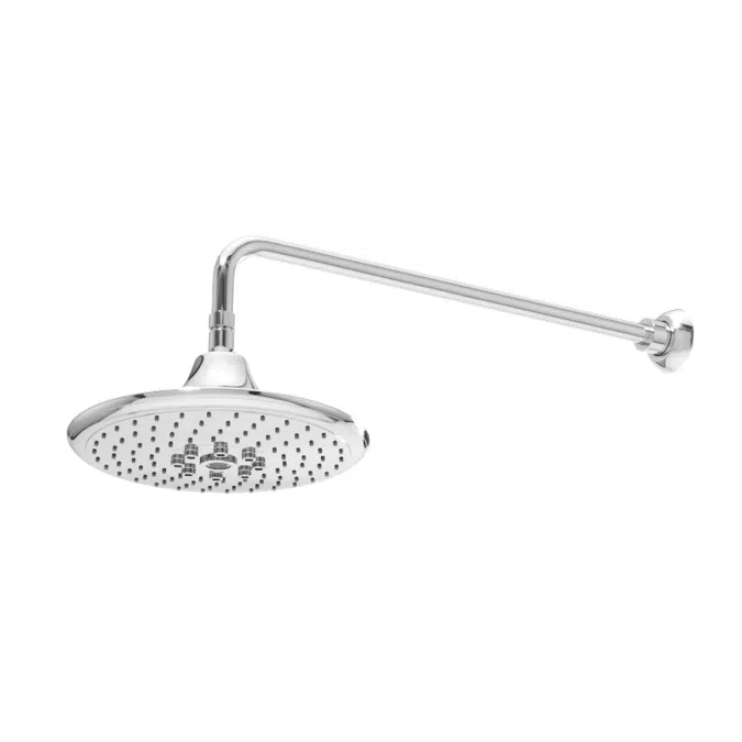 BIM objects - Free download! COTTO 3 Function Led Rain Shower Set Noir ...