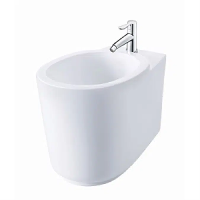 BIM objects - Free download! COTTO Wall face bidet Patchwork B30157 ...