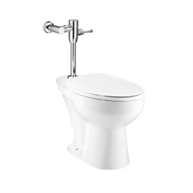 BIM objects - Free download! COTTO Flush valve toilet SYDNEY C13021 ...