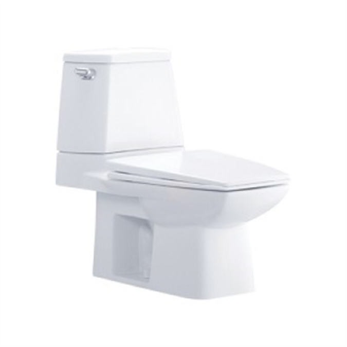 Objetos BIM - ¡Descarga gratis! COTTO Two piece toilet Giant C1342 WH ...