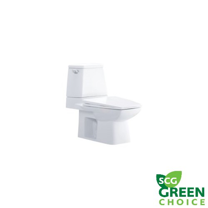 BIM objects - Free download! COTTO Two piece toilet Giant C1342 WH ...