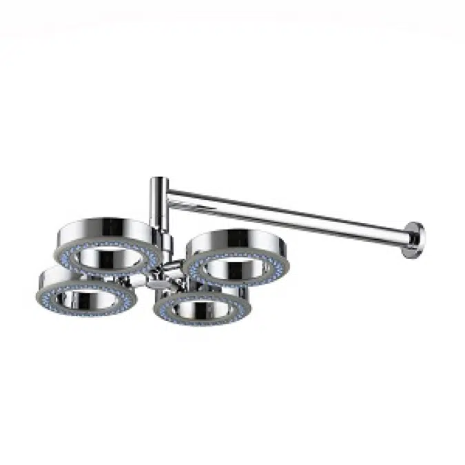 BIM objects - Free download! COTTO Fixed shower Z74 | BIMobject