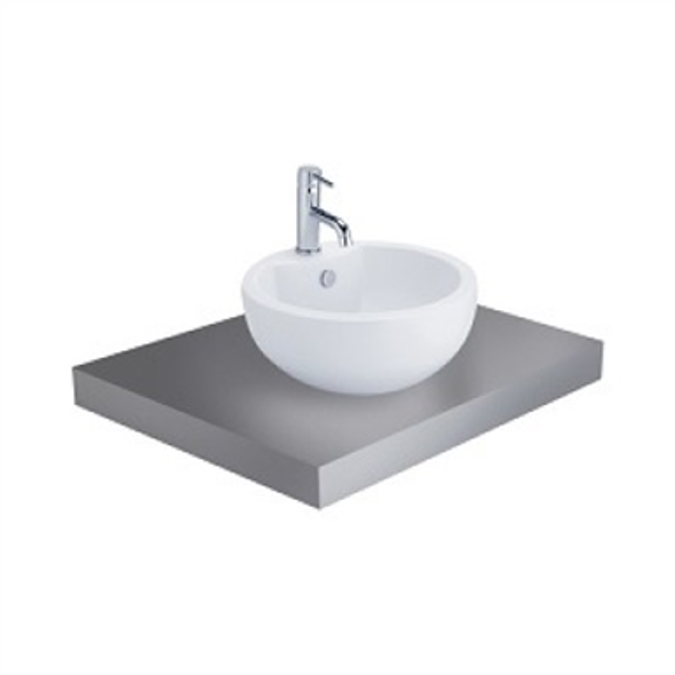 BIM objects - Free download! COTTO Above counter basin Avanti C0007 ...