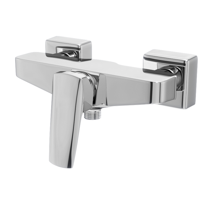 BIM objects - Free download! COTTO Lever Handle Exposed Shower Mixer ...