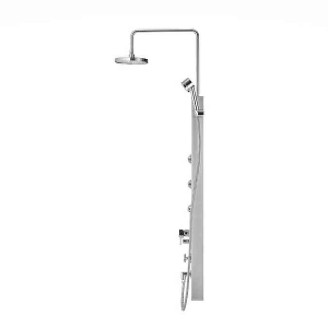 BIM objects - Free download! COTTO Shower panel CT842 | BIMobject